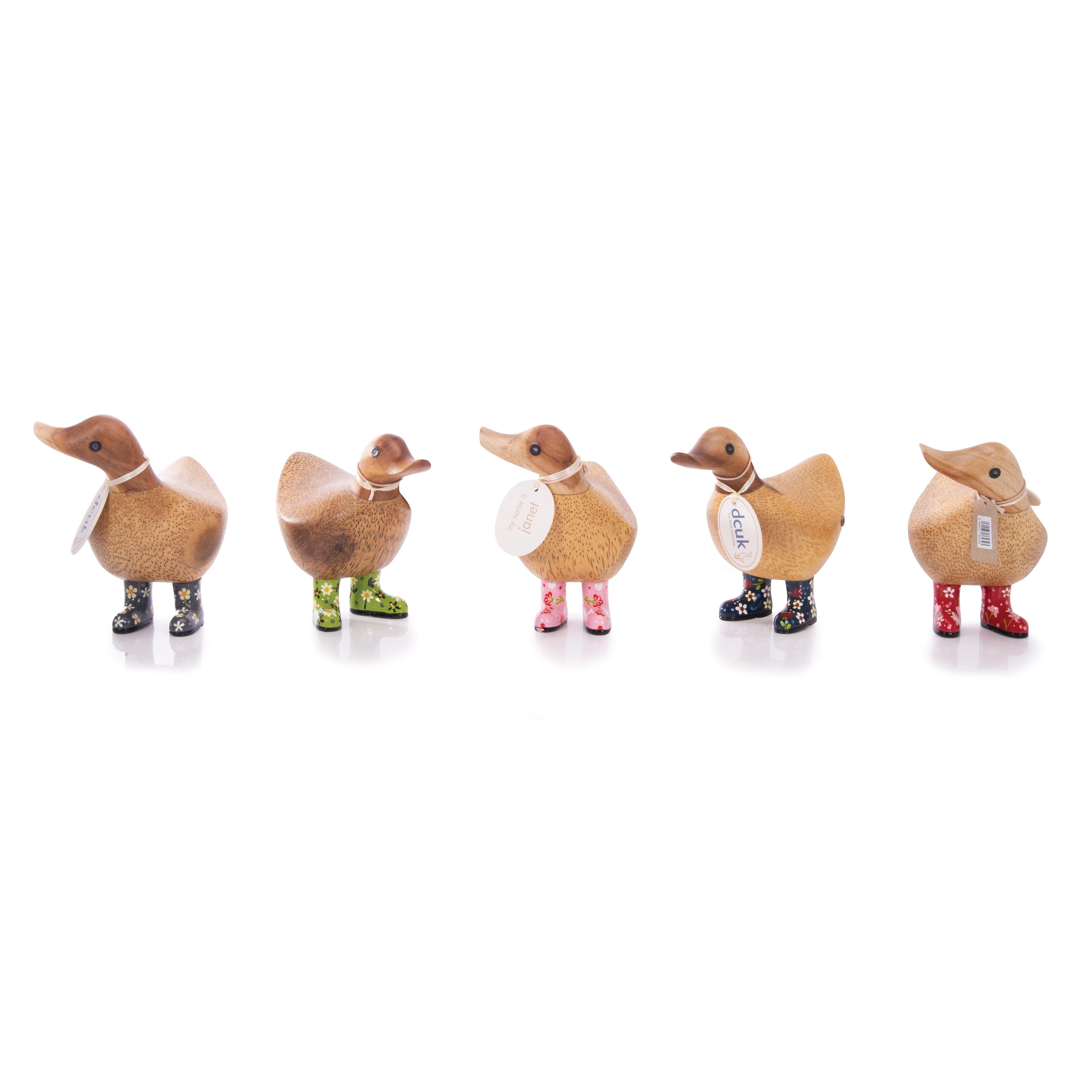 DCUK Natural Welly Ducky Flowers – A.W. Smith & Sons Gift & Homewares