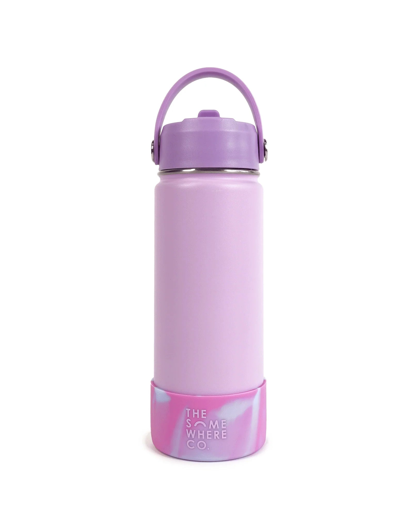 Water Bottle 500ml Lavender Swirl A W Smith Sons Gift Homewares