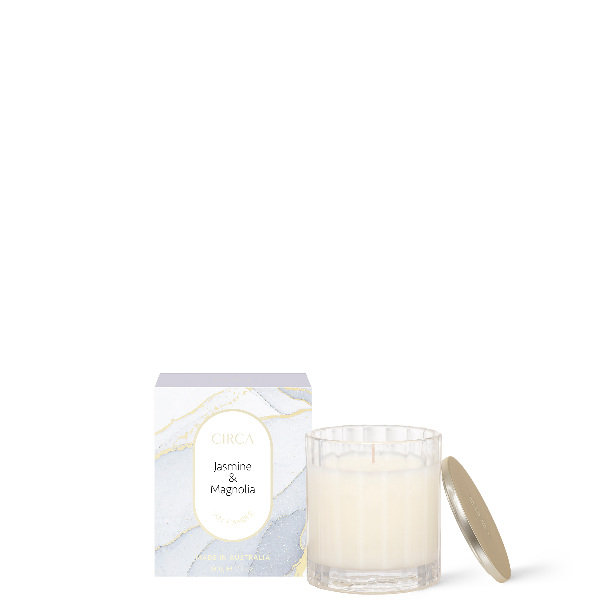 Jasmine & Magnolia Candle 60g – A.W. Smith & Sons Gift & Homewares