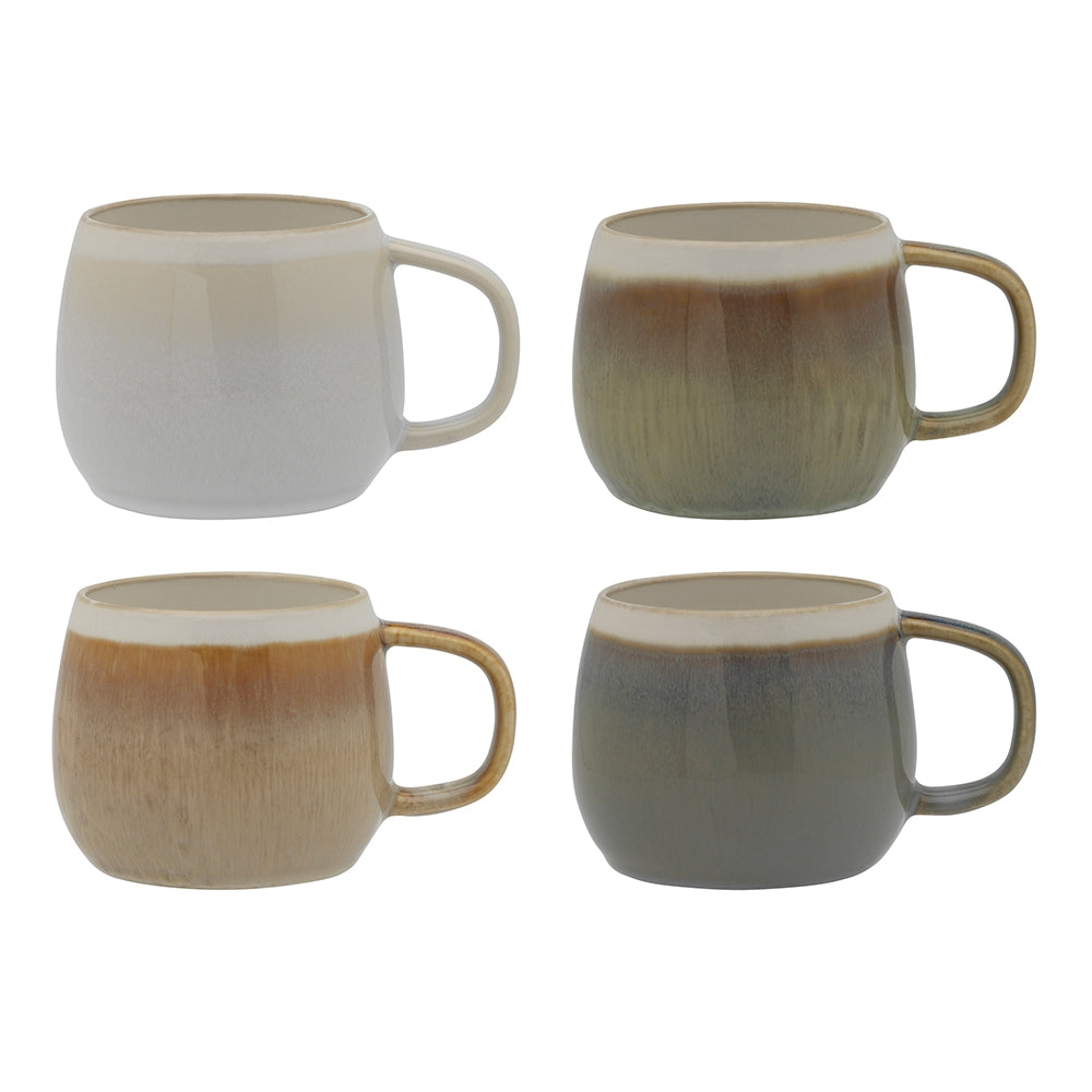 Bulb Mugs | Stripe Set of 4 – A.W. Smith & Sons Gift & Homewares