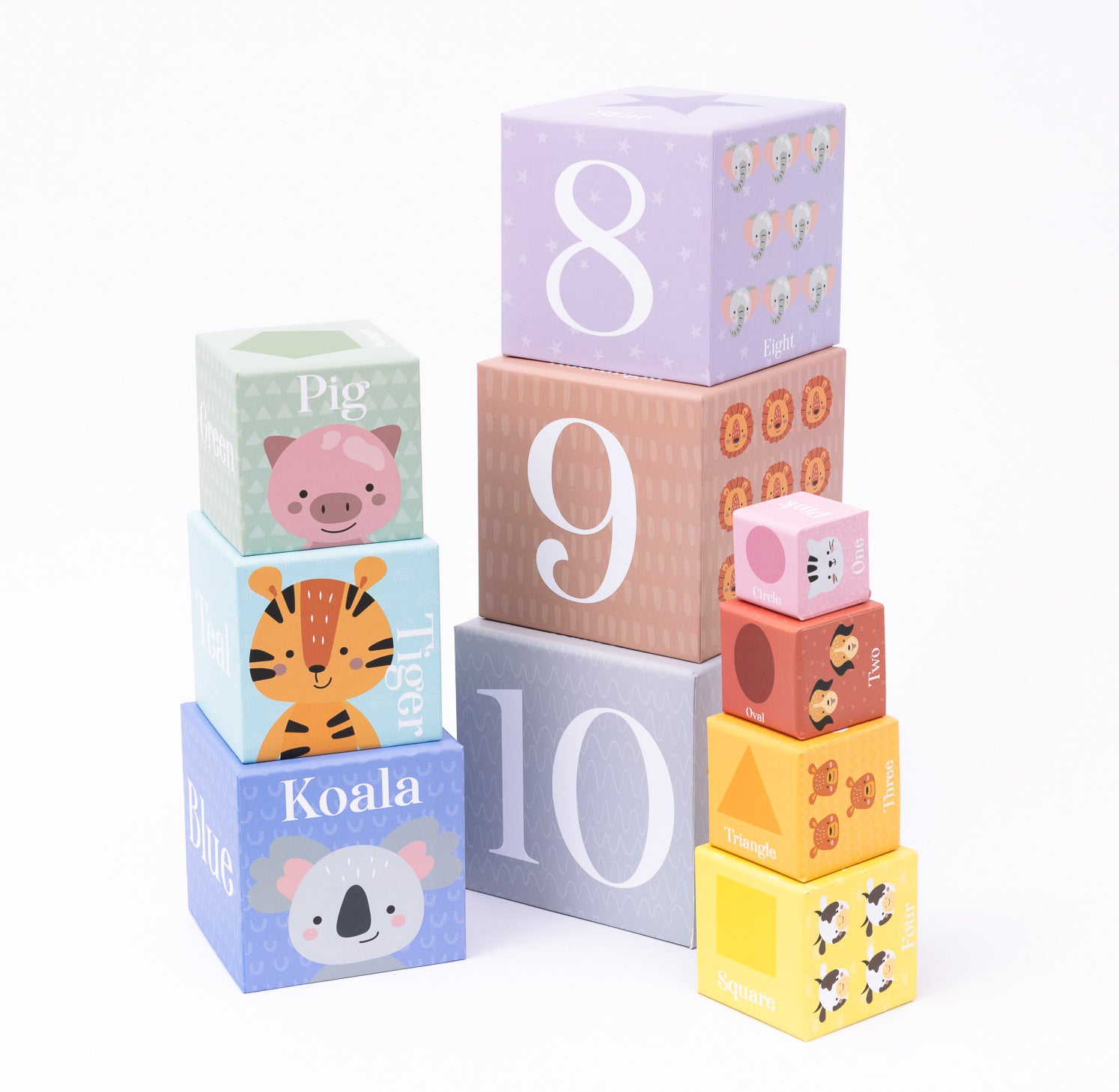 Cardboard Stacking Blocks – A.W. Smith & Sons Gift & Homewares
