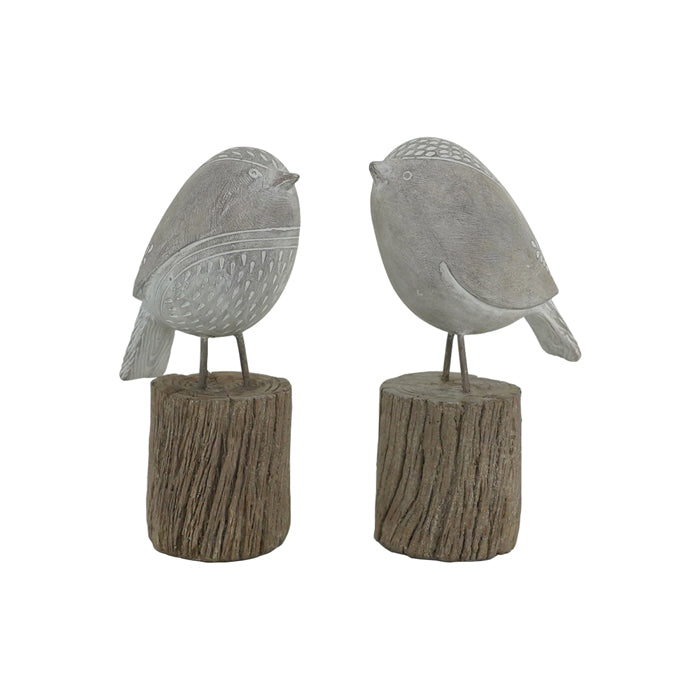 Farley Love Birds on Log – A.W. Smith & Sons Gift & Homewares