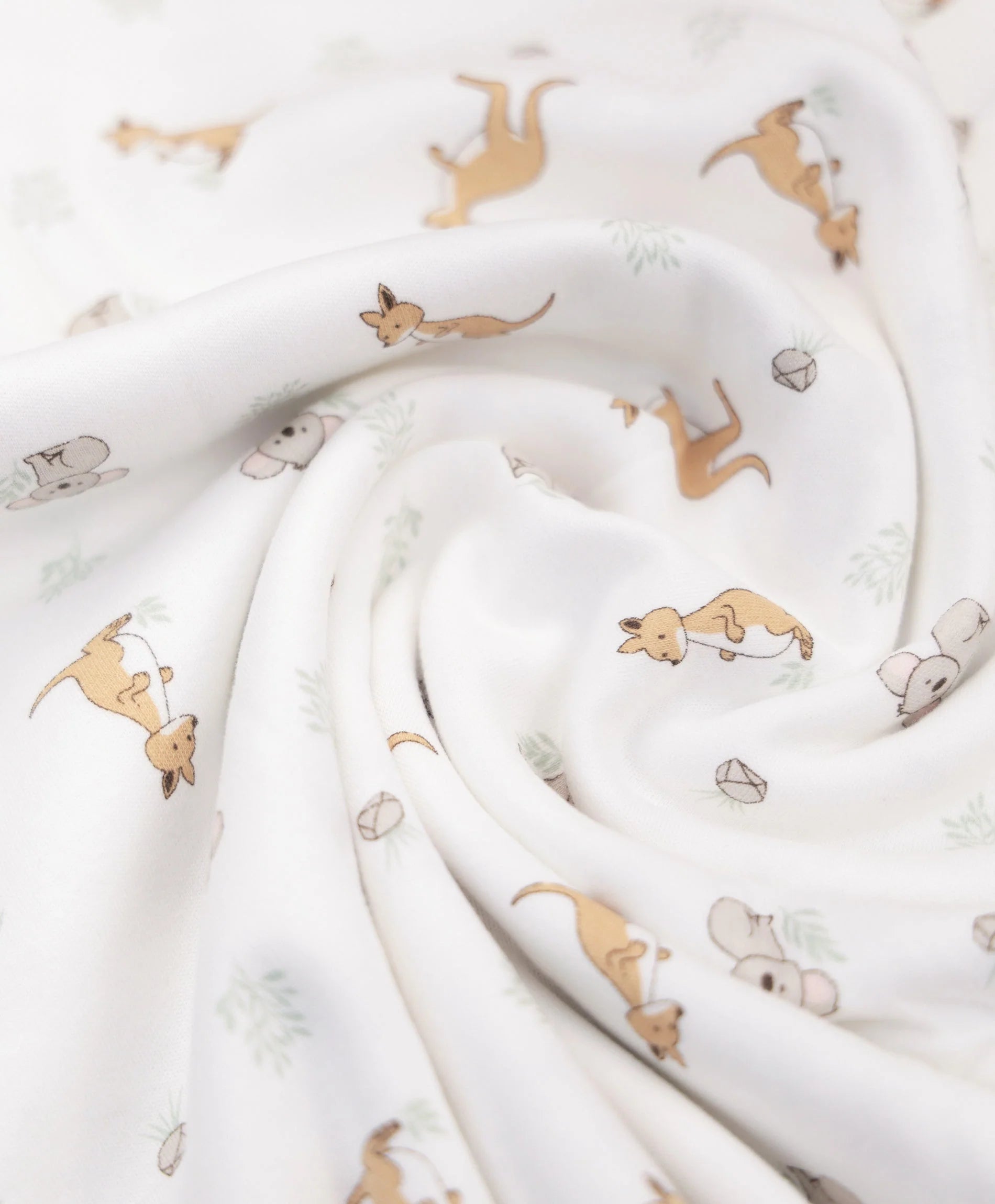 Swaddle Wrap | Kangaroo & Koala – A.W. Smith & Sons Gift & Homewares
