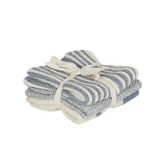 Amy Cotton Knit Cloth | Blue – A.W. Smith & Sons Gift & Homewares