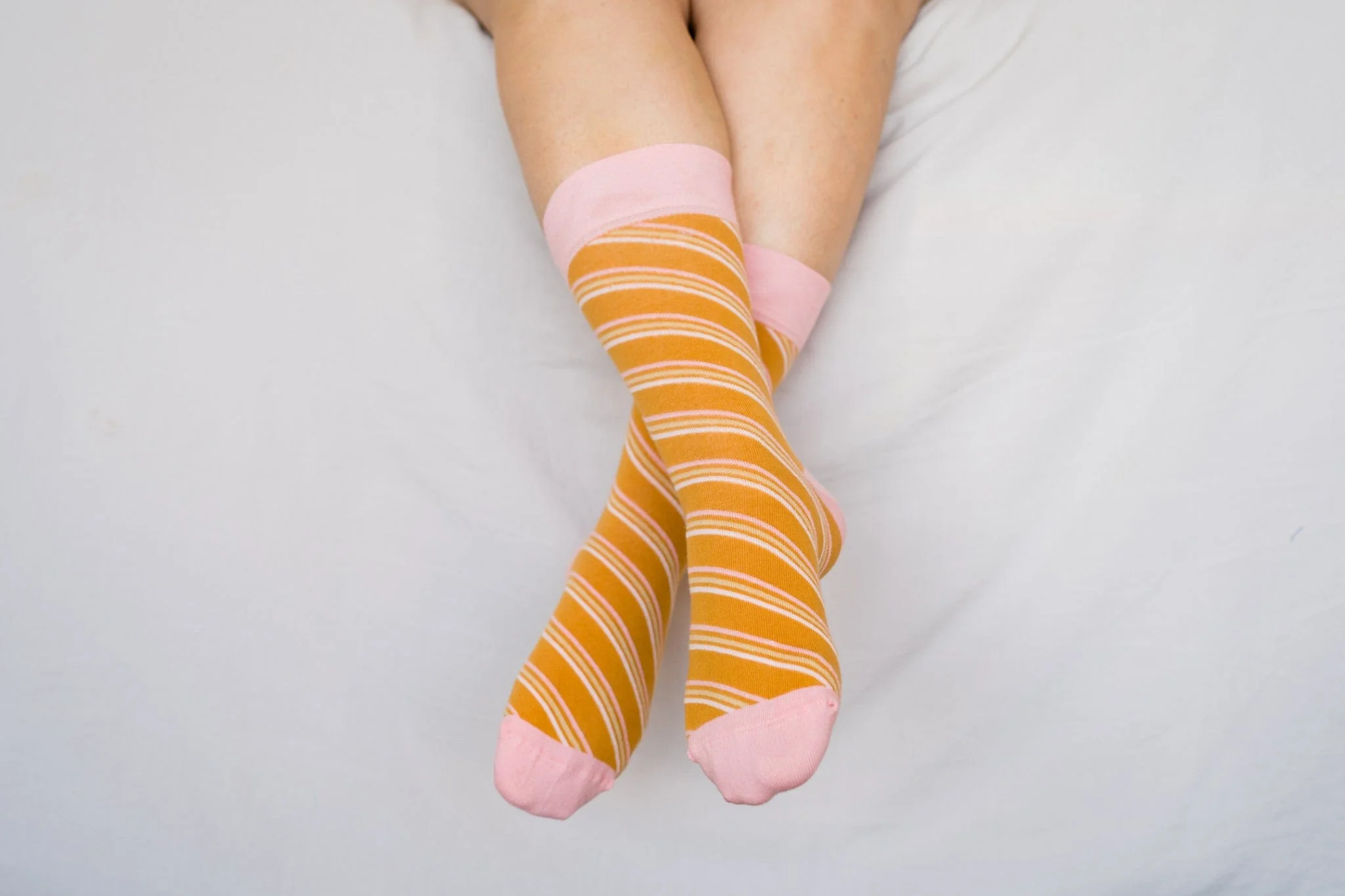 Pinstripe Pink Socks – A.W. Smith & Sons Gift & Homewares