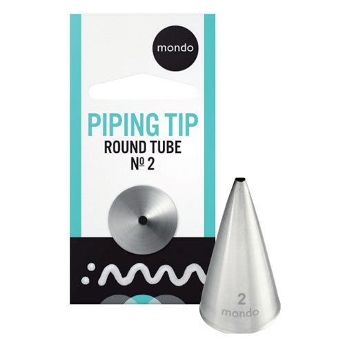 Mondo Round Piping Tip #2 – A.W. Smith & Sons Gift & Homewares
