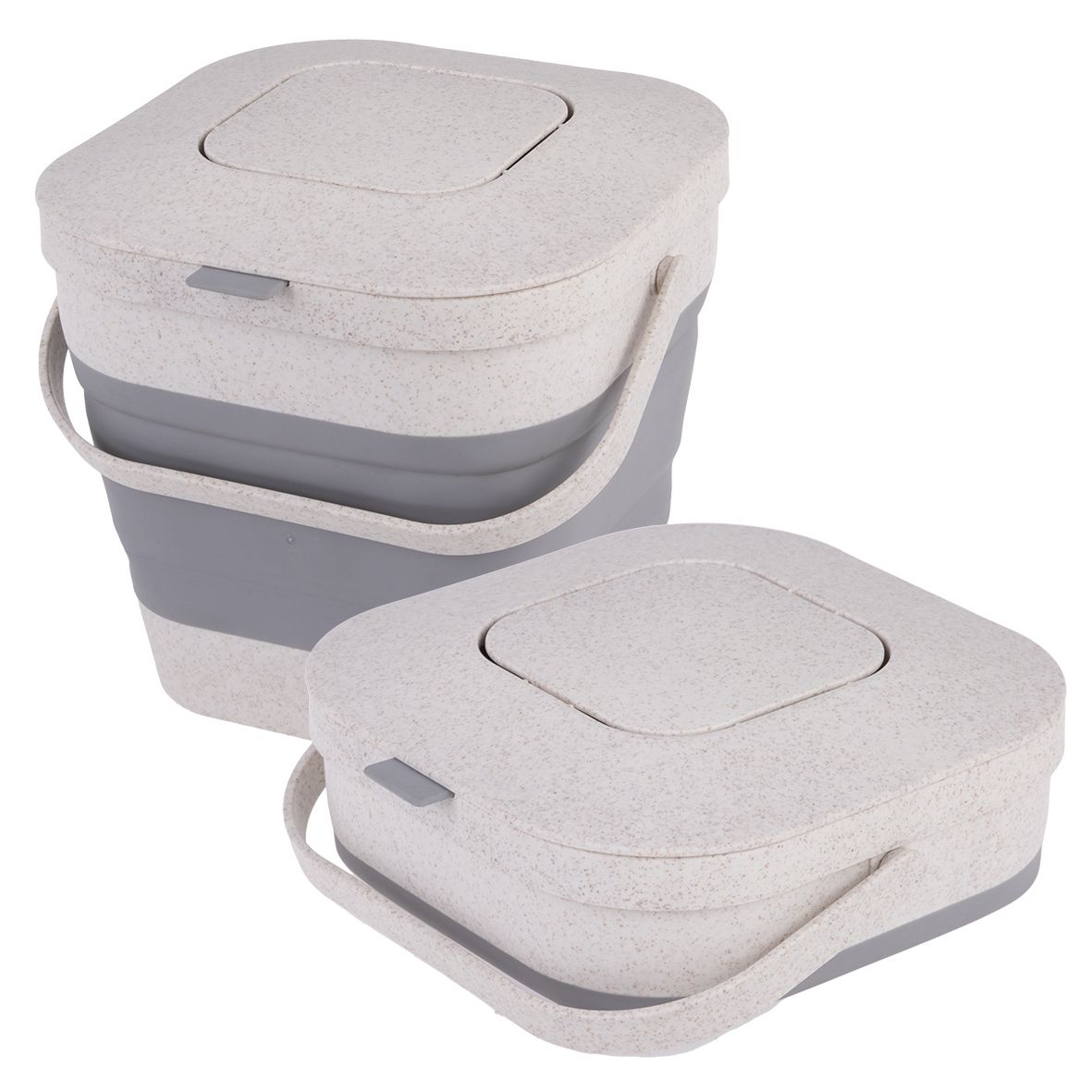 Square Collapsible Wheat Fibre Compost Bin – A.W. Smith & Sons Gift ...